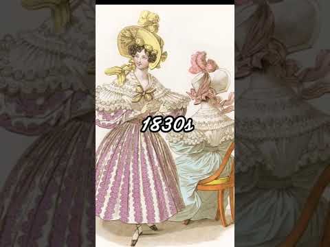 19th century fashion decade by decade || 1800s dresses || fashion plates || 1800 - 1880s