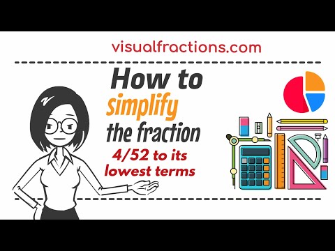 How to Simplify the Fraction 4/52