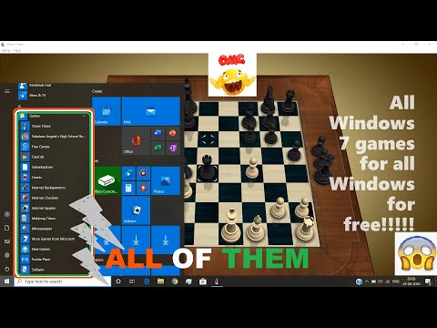 Download Windows 7 games on Windows 8 and 10 for free