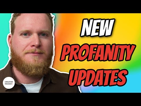 Profanity Update - Advertiser Friendly Guidelines