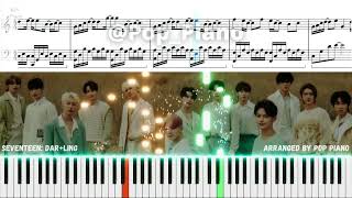 Seventeen (세븐틴) - Dar+ling by Pop Piano Hoja