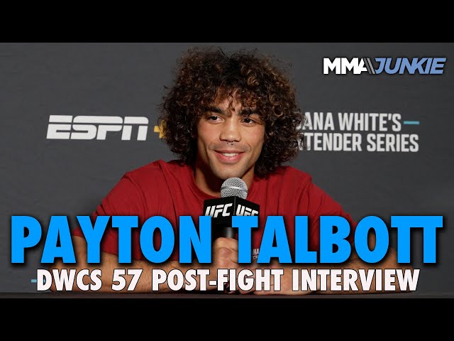 UFC Vegas 82: UFC debutant Payton Talbott talks about wild benefits of ...