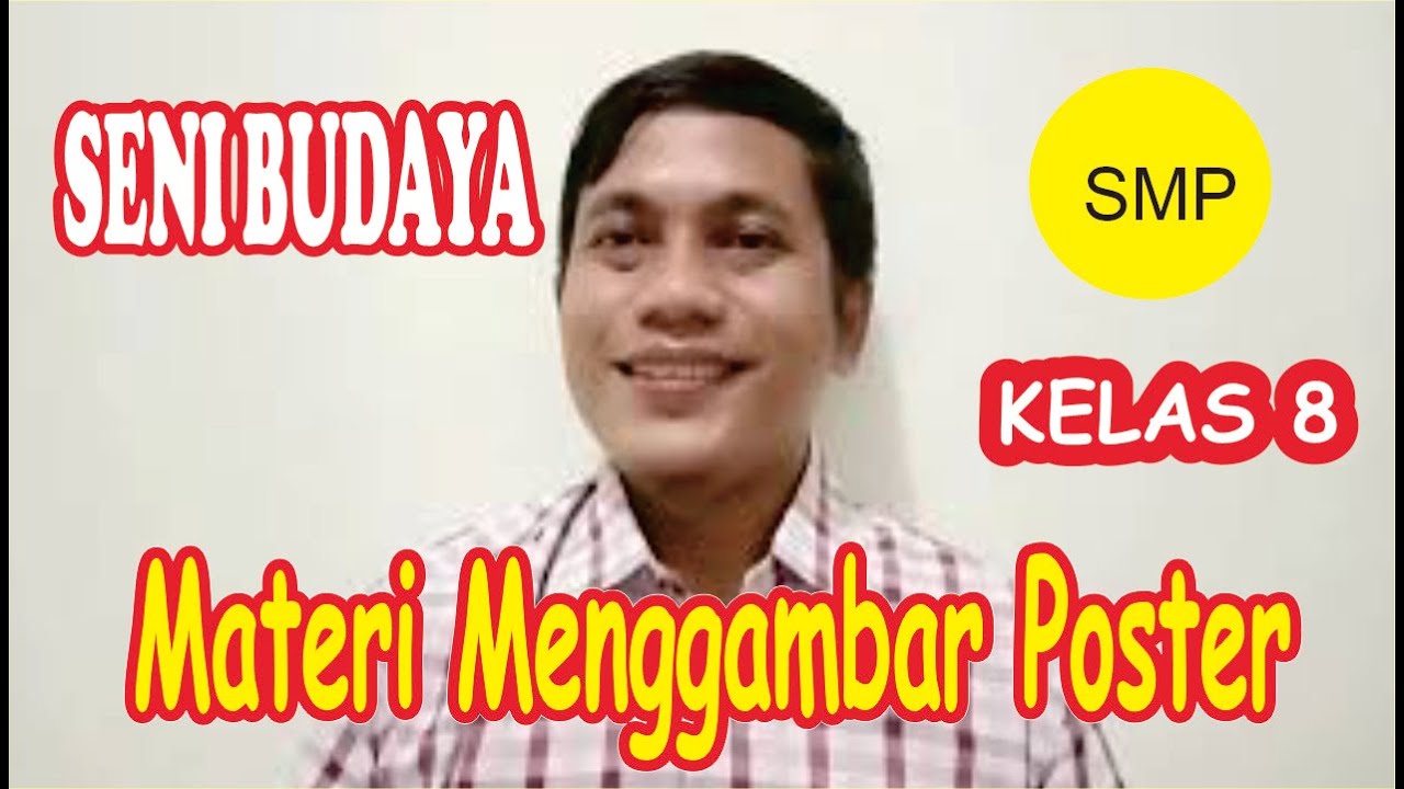 Materi Seni Budaya Menggambar Poster Kelas 8 lengkap