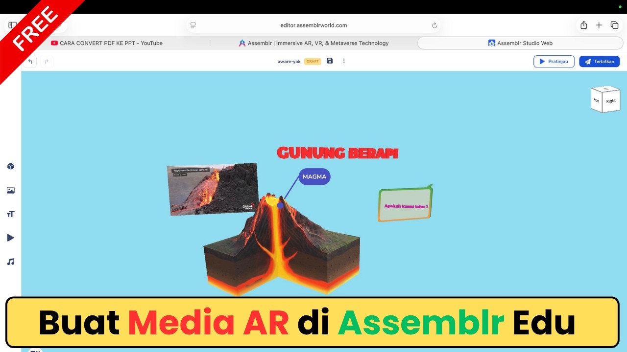 HOW TO CREATE AR LEARNING MEDIA IN ASSEMBLR EDU