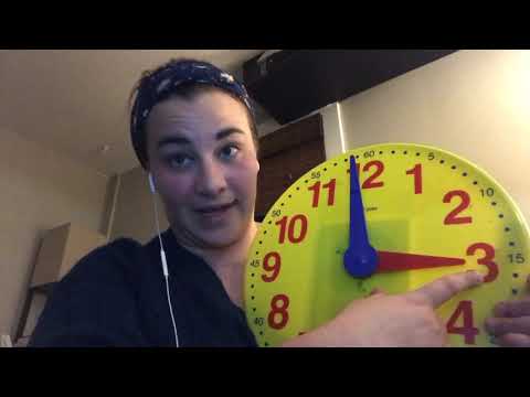 AM and PM time telling