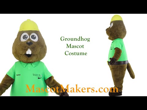 Groundhog Mascot Costume | Mascot Makers - Custom mascots and characters