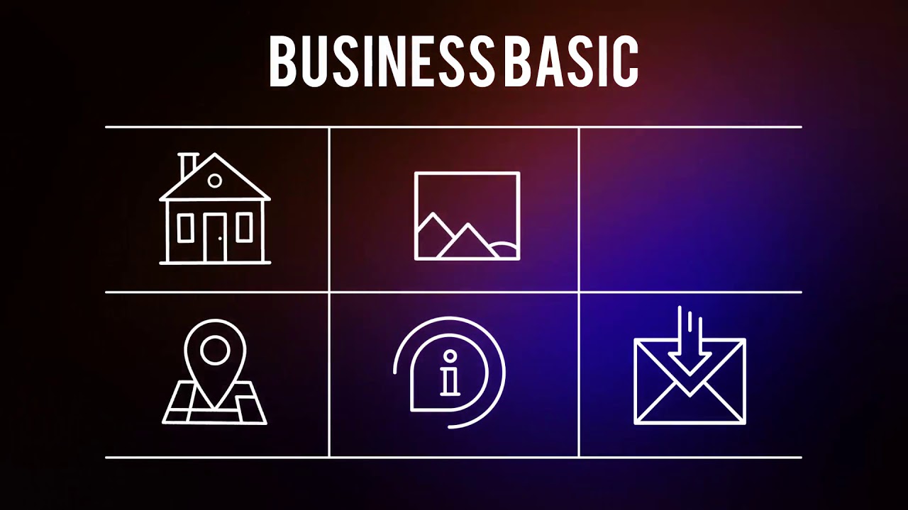 Business Basic - Outline Animated Icons
