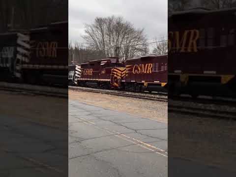 Great Smokey mountains railroad train #shorts #gsmr #railroad