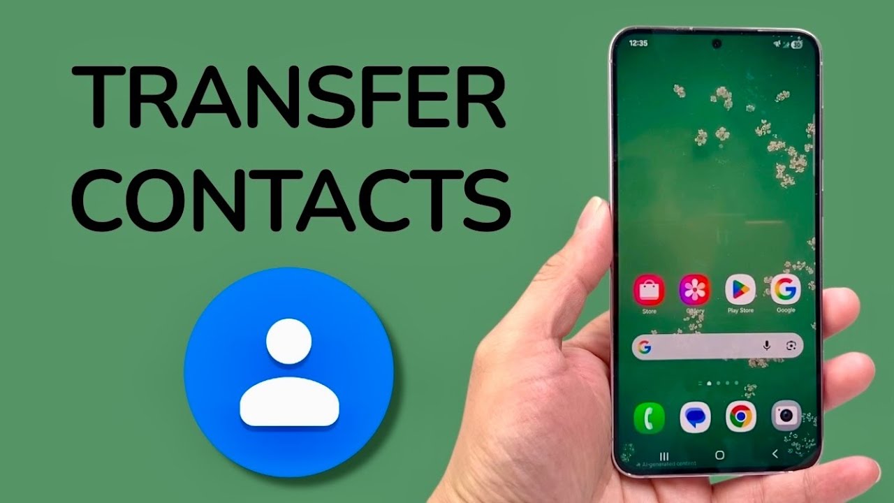 How To Transfer Contacts From Android To Android