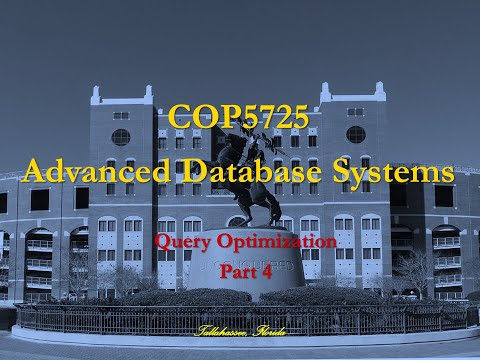 Query Optimization Part 4