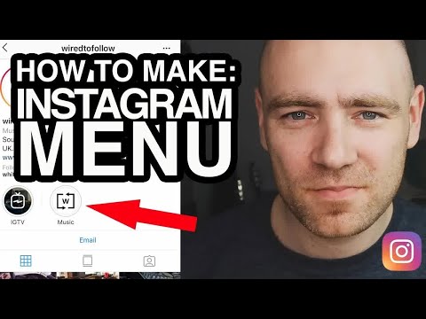 How to make an Instagram Menu using Stories