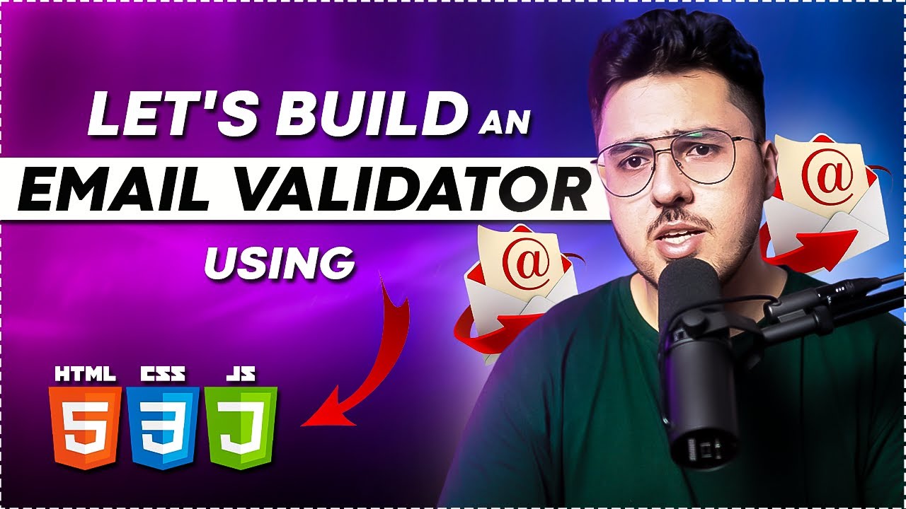 Let's Build an Email Validator with HTML, CSS, and JavaScript 🔥