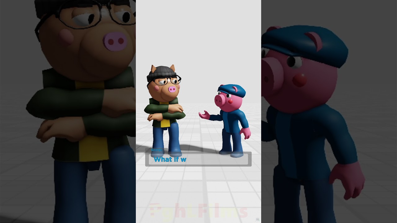 Animation Style Experiment! (A Roblox Piggy Animation) #pghlfilms