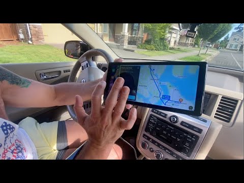 Wireless Apple CarPlay W/ 10.36" widescreen Display For ANY VEHICLE