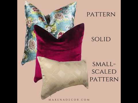 Selecting Throw Pillow Patterns Like a Pro