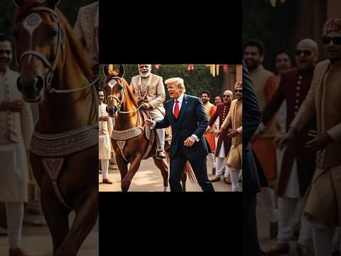 . Narendra Modi Dancing on a Mare at a Wedding – Unbelievable