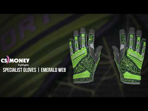 CS:GO | Specialist Gloves - Emerald Web