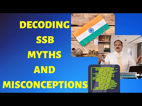 Decoding the Myths and Misconceptions on SSB | Is Cracking SSB is tough ? Explains Brigadier Dheman
