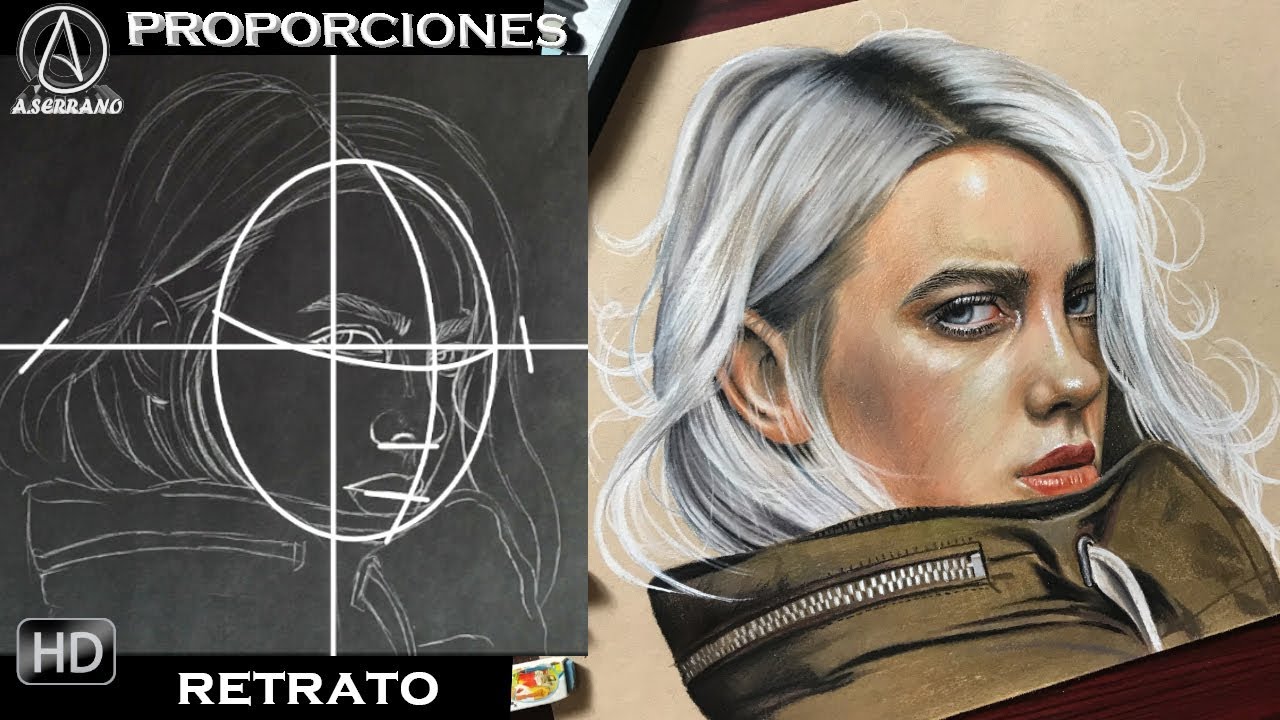 PROFILED FACES/ HOW TO GET THE PROPORTIONS OF A FACE 2.