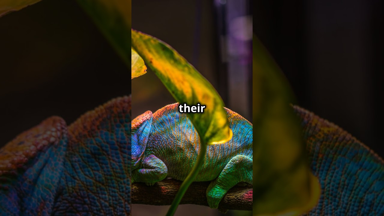 How Lizards Change Color: Nature's Magic! #futuretech  #facts  #lizards  #chameleons  #quickfacts
