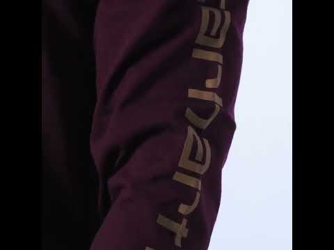 Carhartt EK231 Sleeve Logo Long Sleeve T Shirt from MI Supplies