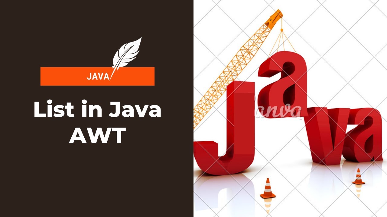 List in Java AWT | program of List in AWT