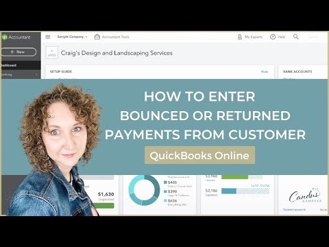 How to Enter Bounced or Returned Payments From Customer