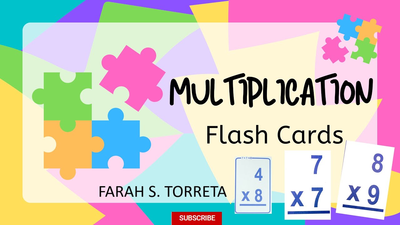Multiplication Using Flashcards