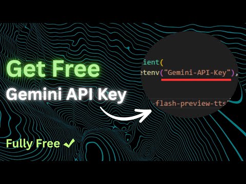Get Free Gemini API Key Using Google AI Studio