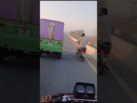 CNG 4stock rickshaw race faislabad Nasir bayya Mistari