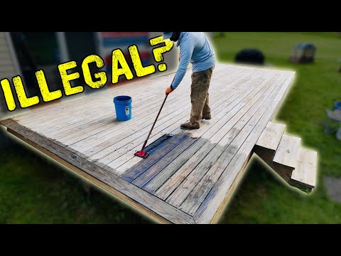The BEST Wood Deck Finish that NO ONE Talks About!!