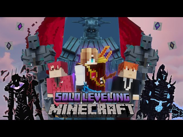 จะเป็นไง? ถ้ามี "Solo Leveling พลังราชันเงาใหม่สุดเจ๋ง" ในเกม Minecraft ...