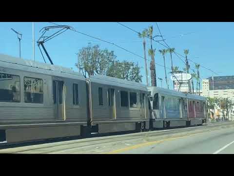 Breda P2550 On The Metro (A) blue line