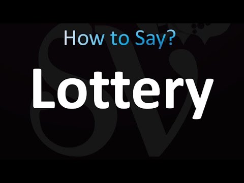 How to Pronounce Lottery (correctly!)