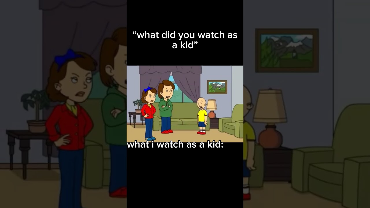 yeah i was a weird kid ( #meme #fypシ #caillou #aivisuals )