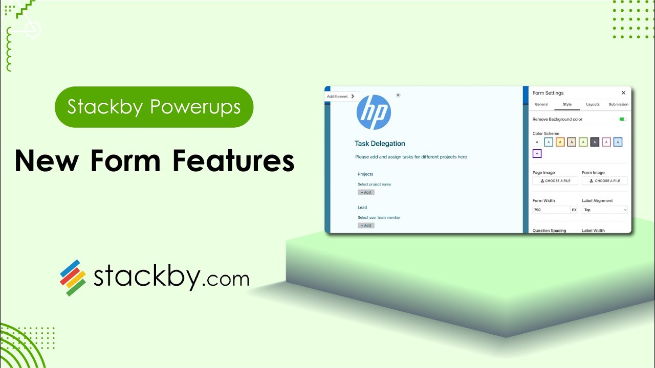 Advanced Stackby Form Customizations | Stackby Powerup