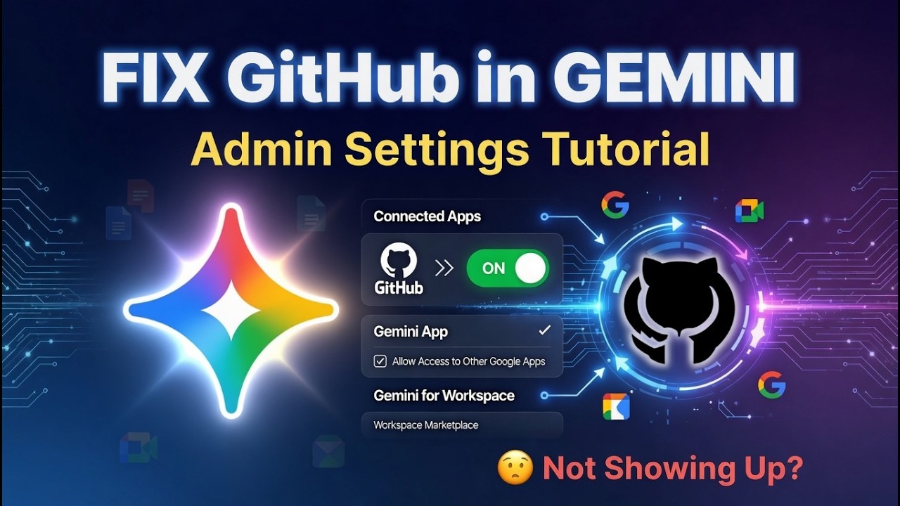 How to Fix GitHub Extensions Not Showing in Gemini 🚀