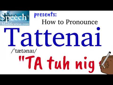 How to Pronounce Tattenai (Tatnai)
