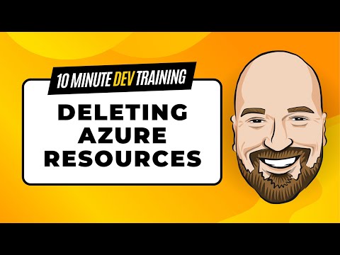 Saving Money by Deleting Azure Resource the Right Way