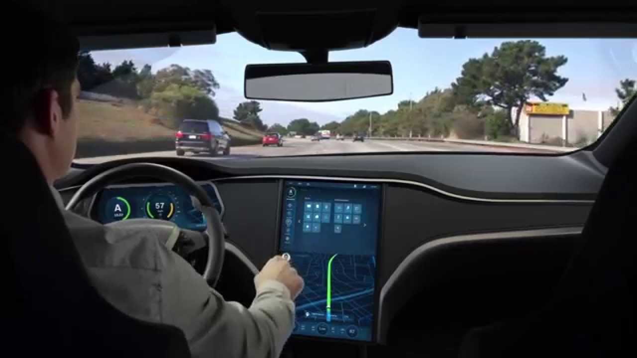 Tesla Model S Turns Autonomous in Bosch Virtual Presentation ...