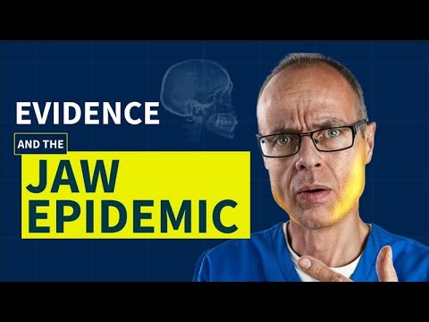 Evidence and the jaw epidemic - don't look up!