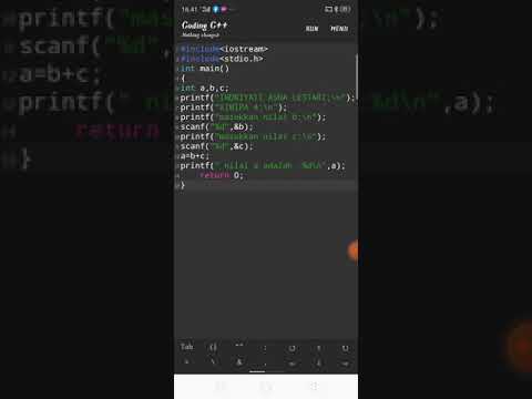 tugas1 tik Coding C++ nama: Indriyati Asna Lestari kelas : 11 MIPA 4 mapel : tik
