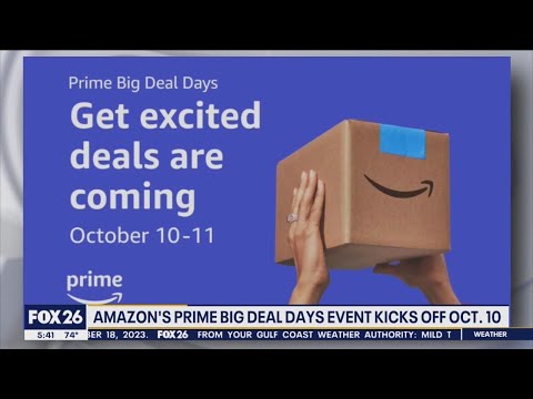 Amazon Prime deal days coming October 10 & 11