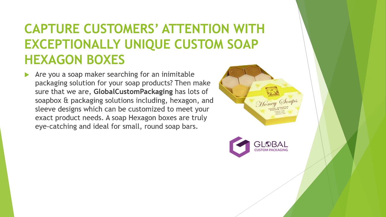 Custom Soap Hexagon Boxes