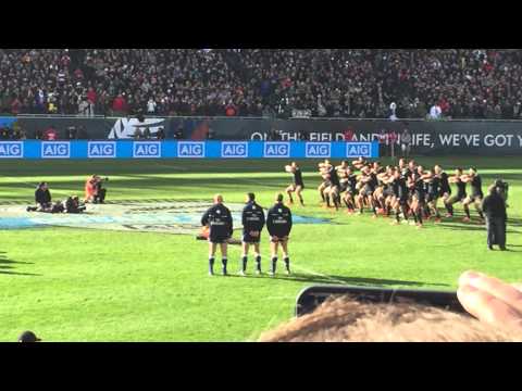 New Zealand All Blacks vs. USA Eagles: the Haka
