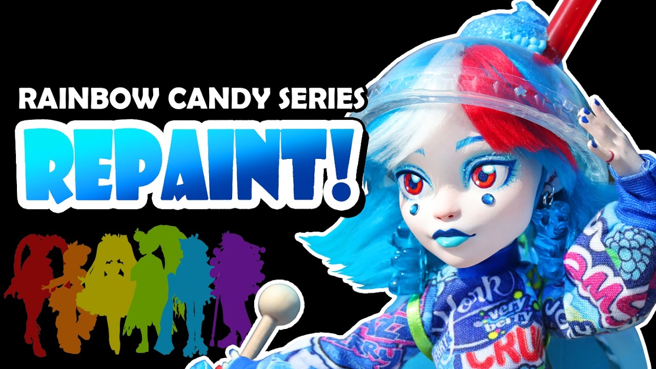 Rainbow Candy Series 🍭 BLUE - Berri Doll