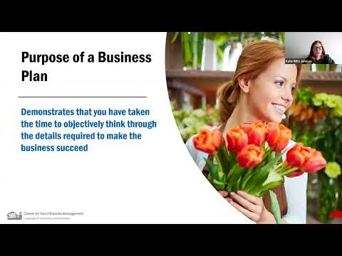 BFR Webinar Series #2 Developing a Business Plan with the Ag Plan Online Software