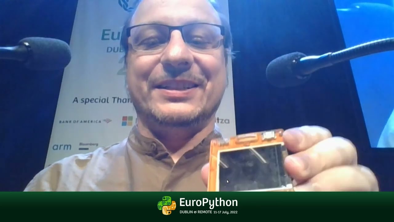 Game Development with CircuitPython - presented by Radomir Dopieralski