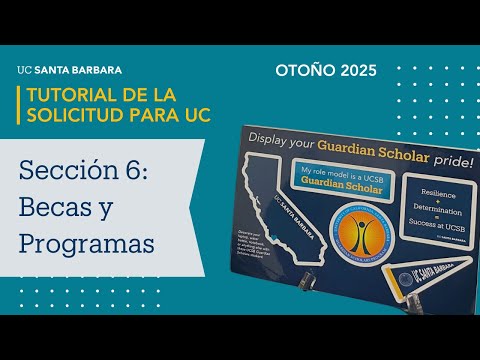 Sección 6: Becas y Programas