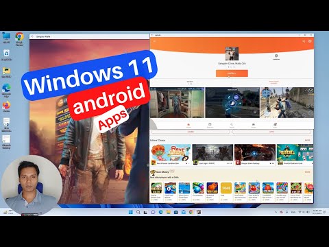 How to install android apps and game on windows 11 operating system | Run Android Apps on Windows 11